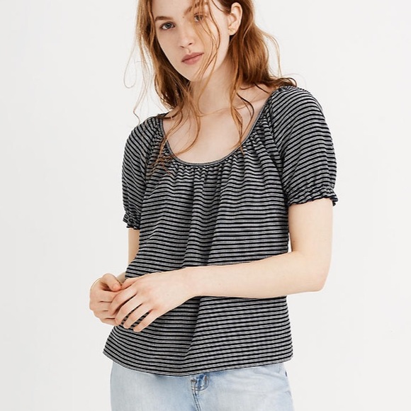 Madewell | Tops | Madewell Texture Thread Top | Poshmark
